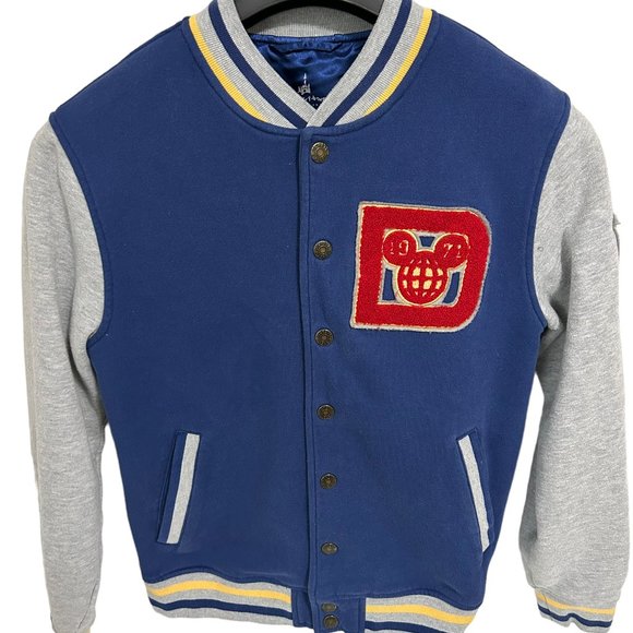 Disney | Jackets & Coats | Disney Parks Mickey Mouse Wdw 971 Letterman ...